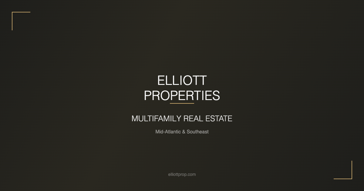 Elliott Properties — Multifamily Real Estate